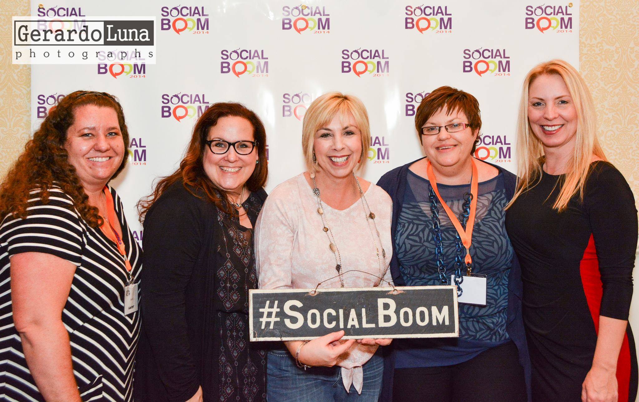 social boom 2014 wiht peg, kim, donna and melonie - Kim Vij